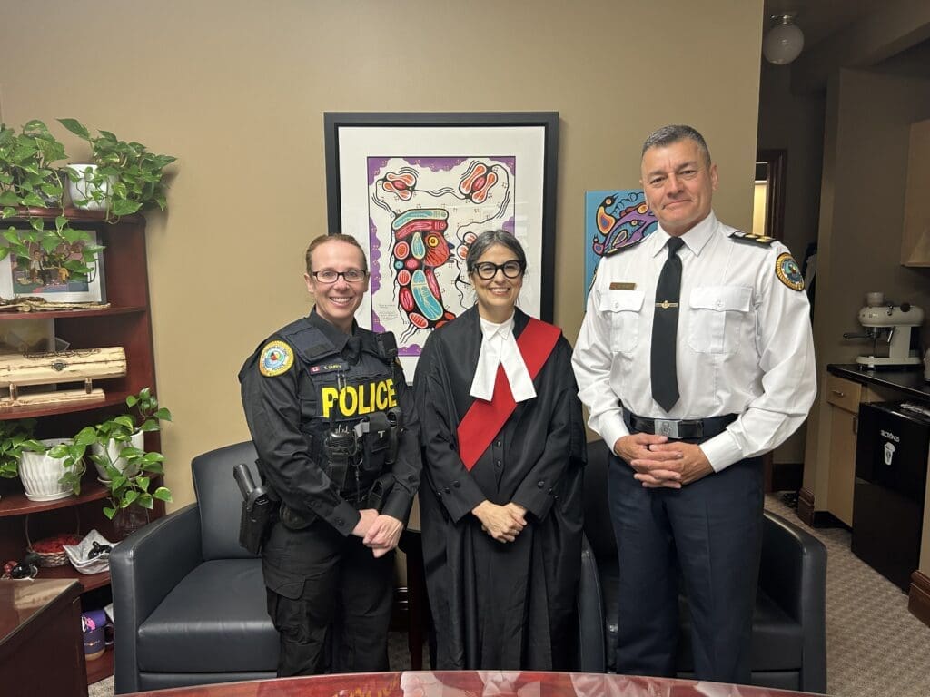 WTPS Welcomes Tammy Duffy as Inspector | Wikwemikong Tribal Police Service