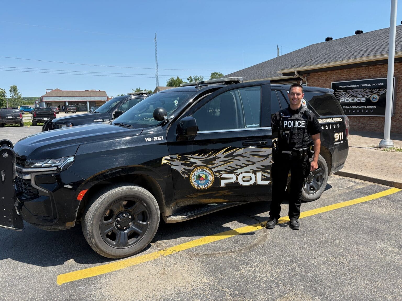 WTPS Welcomes Officer Reed Blacker | Wikwemikong Tribal Police Service